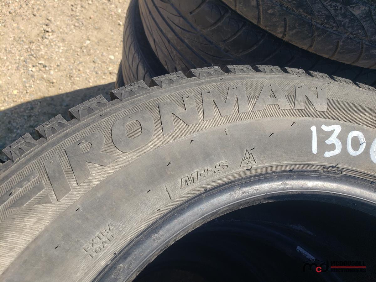 (4) Ironman Polar Trax Gen Two 225 / 65R17 Tires